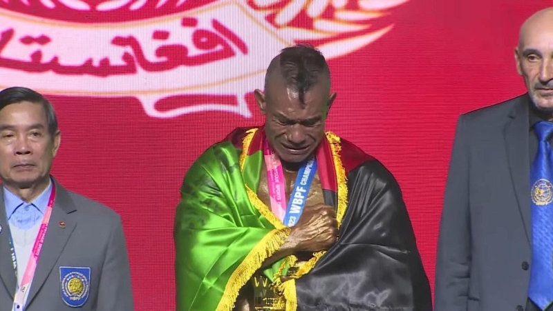 ALI REZA ASAHI WINS GOLD MEDAL AT THE WORLD BODYBUILDING CHAMPIONSHIPS ...